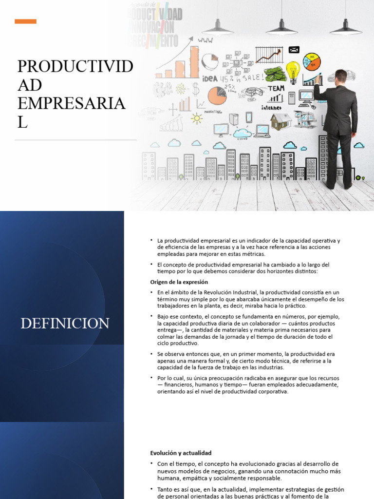 Mejora de la Productividad Empresarial | PDF | Business | Negocios ...