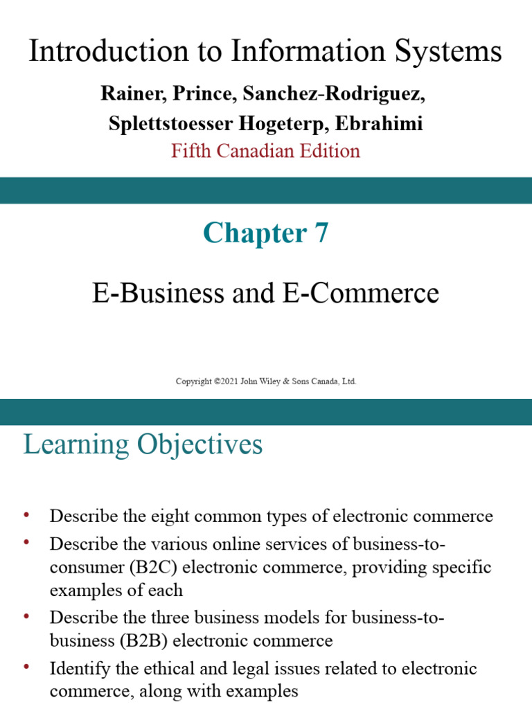 Topic 4 | PDF | E Commerce | Electronic Business