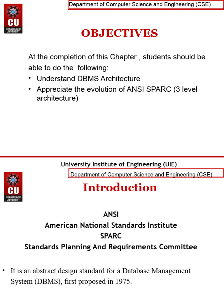 Lecture 1.3 Database System Administrator | PDF | Databases | Database Schema