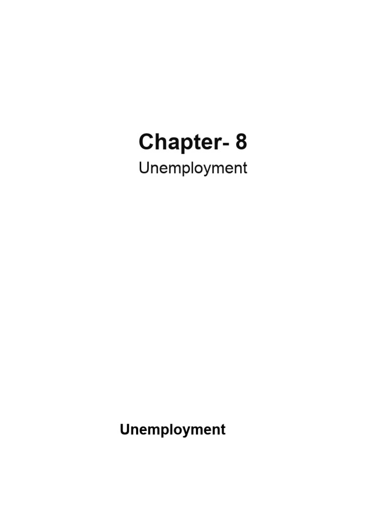 Understanding Unemployment Types and Rates | PDF | Unemployment ...