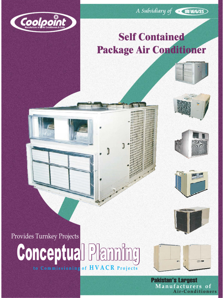 Package Type Unit | Download Free PDF | Air Conditioning | Heat Exchanger