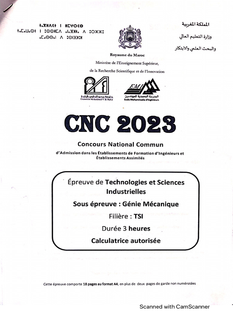 cnc GM 2023 | PDF