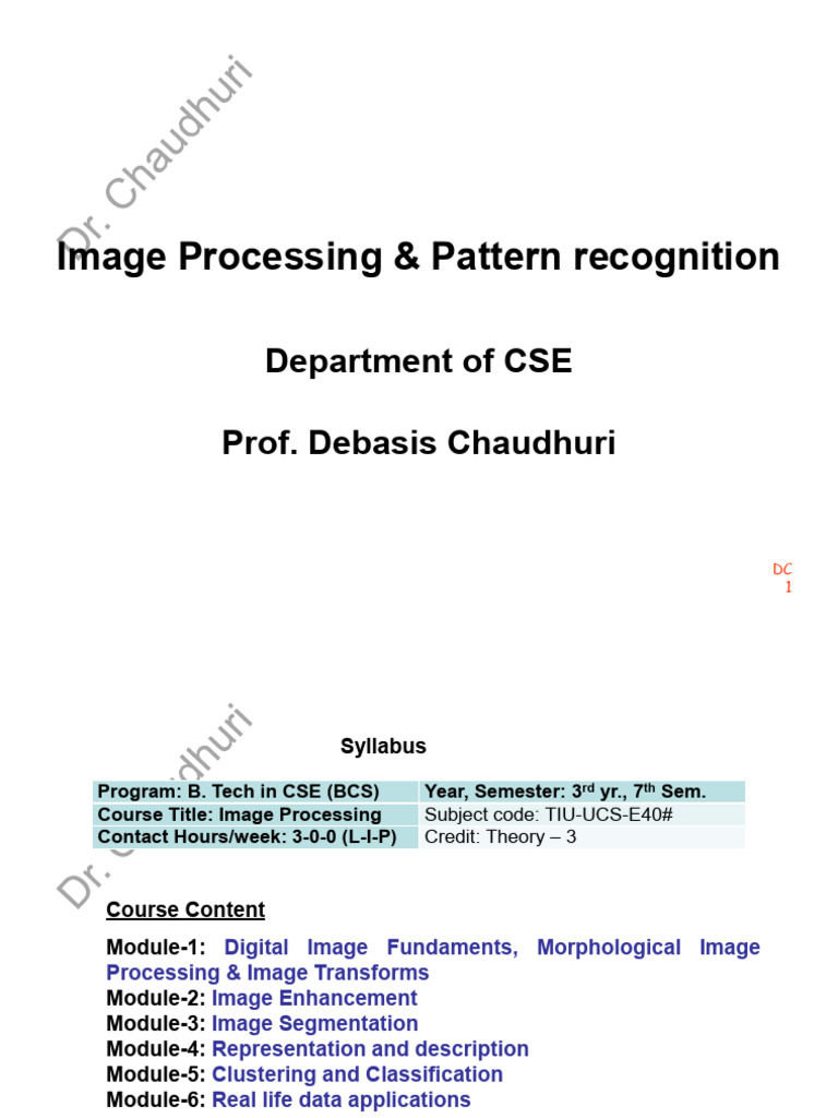 IP Full | PDF | Computer Vision | Image Segmentation