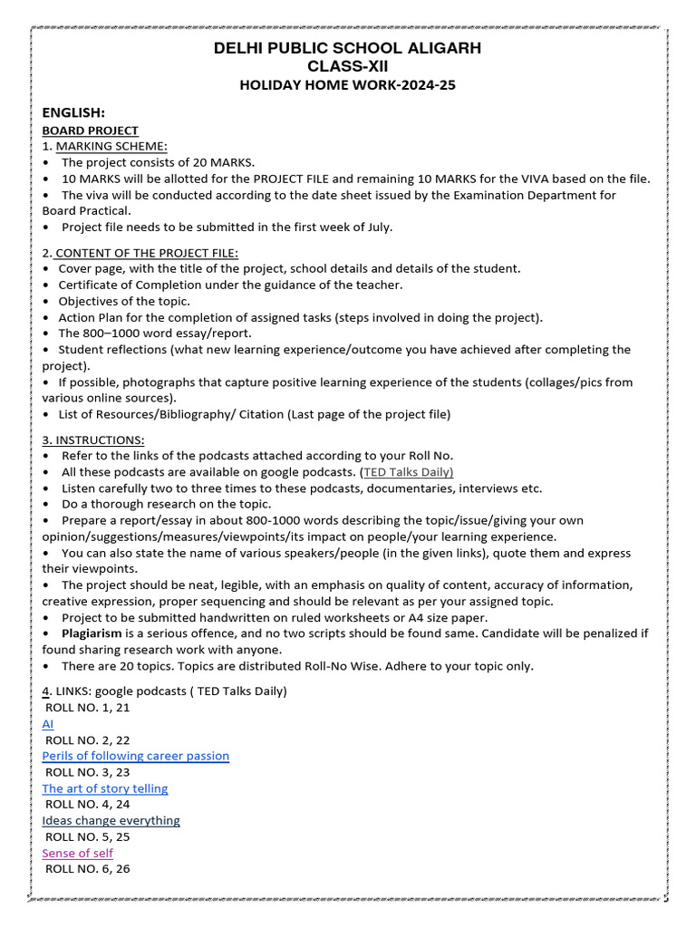 Holiday Homework | PDF | Computer Program | Programming