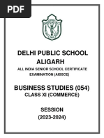 CBSE 12 Commerce Project | PDF