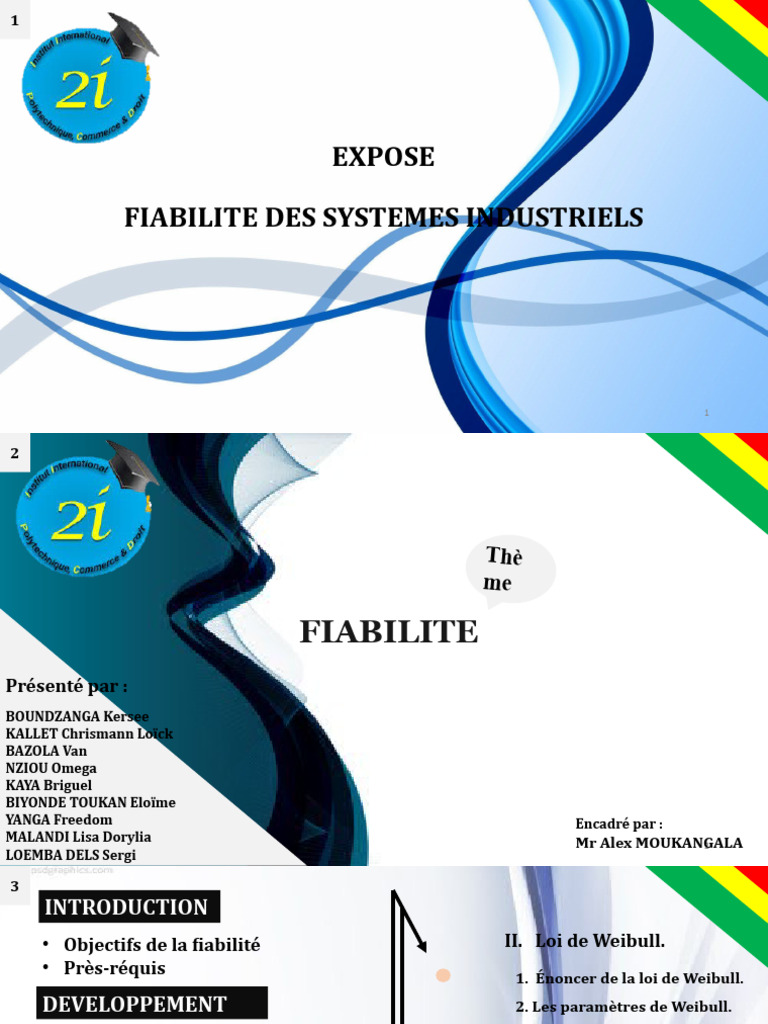 Expose Fiabilité (Enregistrement Automatique) - 2 | PDF | Ingénierie de fiabilité | Ingénierie ...