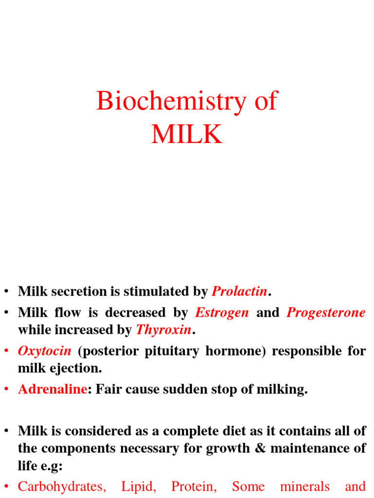 MILK | PDF | Milk | Lactic Acid