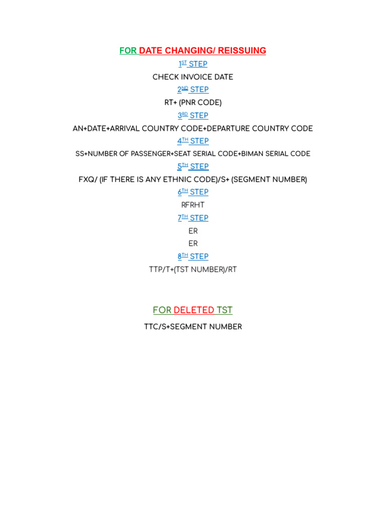 Flight Ticket Reissue Guide | PDF | Airlines | Civil Aviation