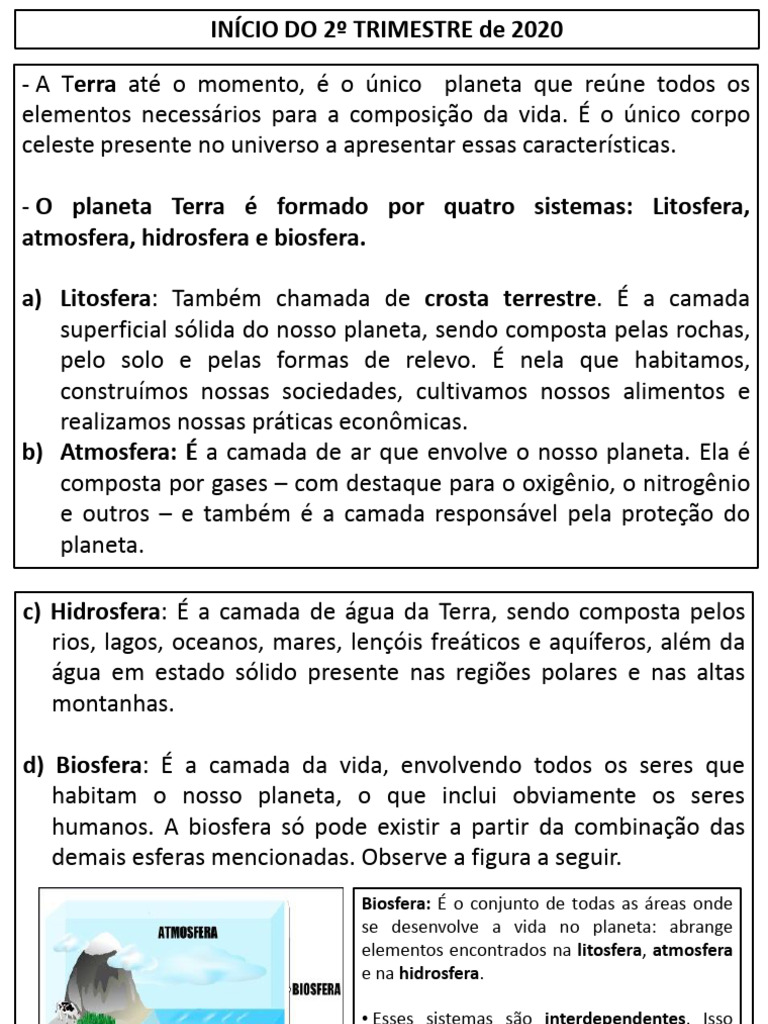 Estrutura e Camadas da Terra | PDF | Rochas (Geologia) | Terra