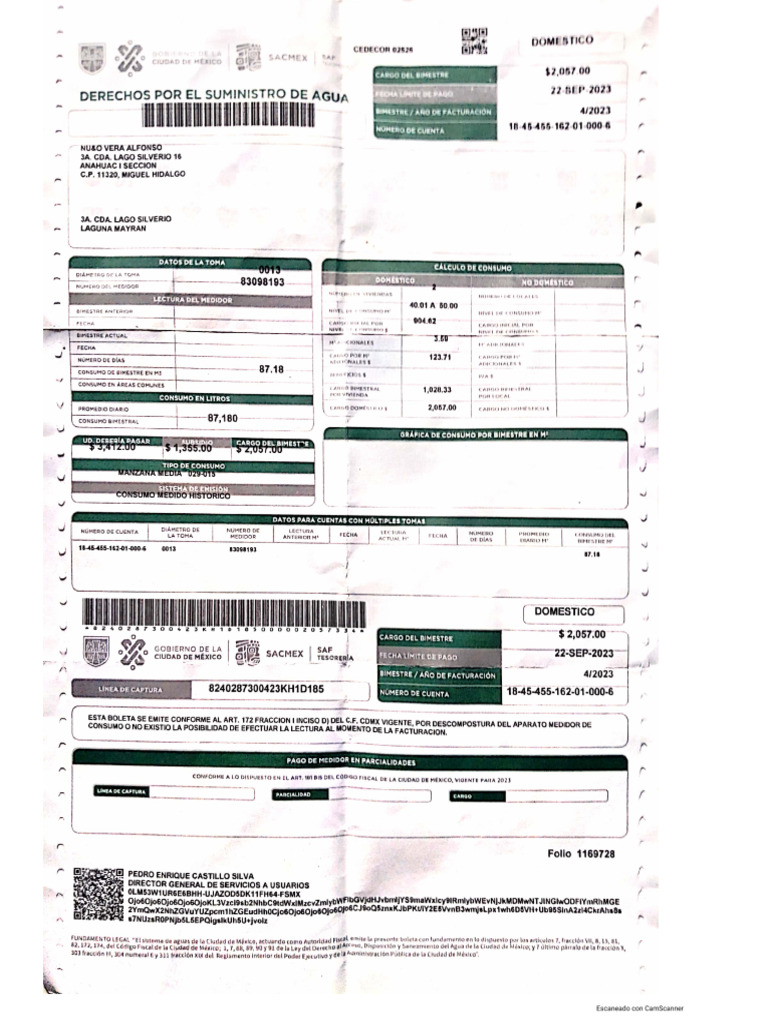 Comprobante Domicilio SEP | PDF