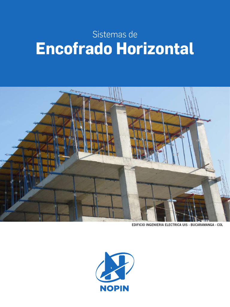 Nopin - Catalogo Encofrado Horizontal Recuperable | PDF | Ingeniero ...