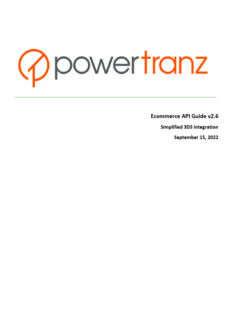 Simplified 3DS Integration Guide | PDF | Internet | Computing