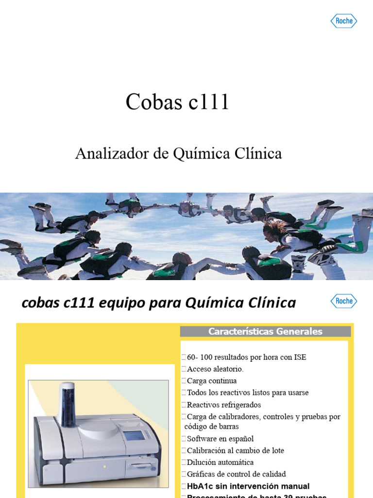 01_Cobas c111 (2).Ppt Generalidades | Descargar gratis PDF | Orina | Química