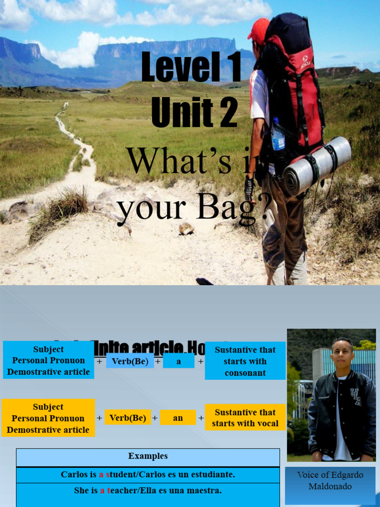 Level 1-Unit 2 | PDF | Pronoun | Noun