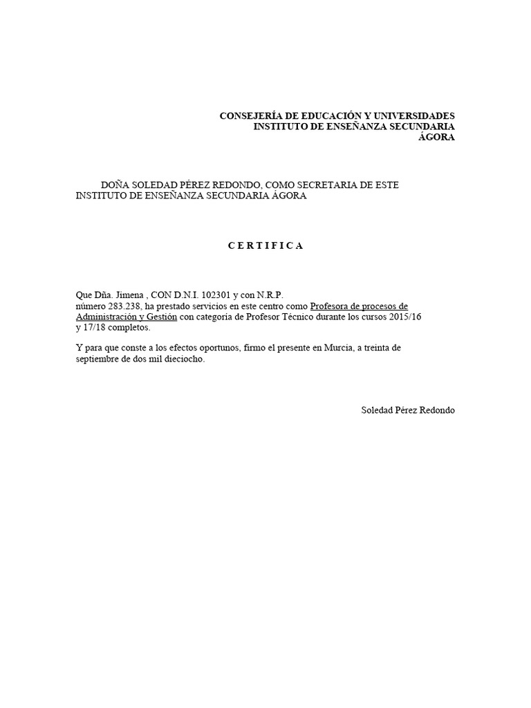 Carta Combinada 1 | PDF | Etapas educativas | Educación Secundaria