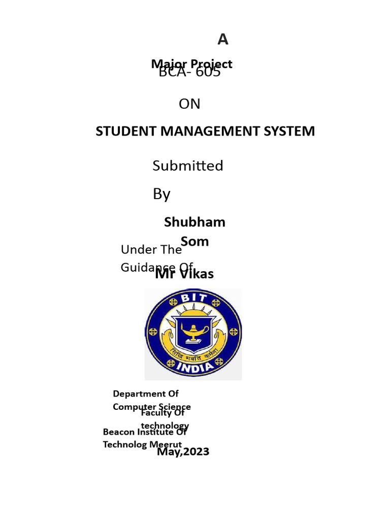 Shubham Major Project Data | PDF | Databases | Password
