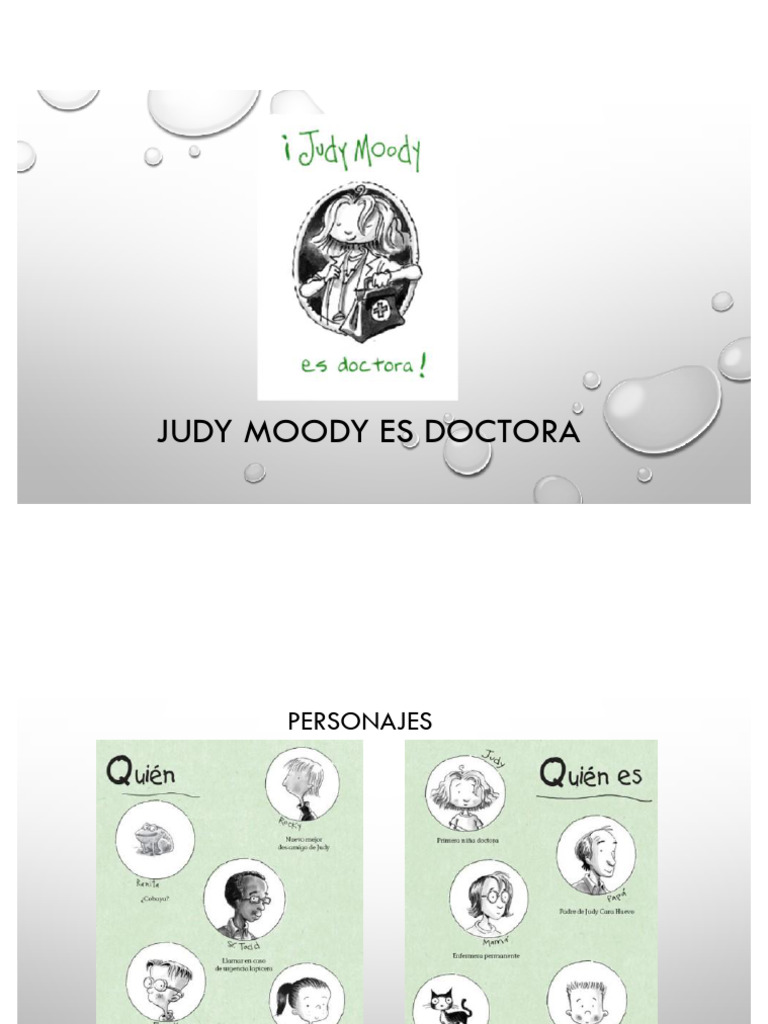 Presentacion Judy Moody | PDF