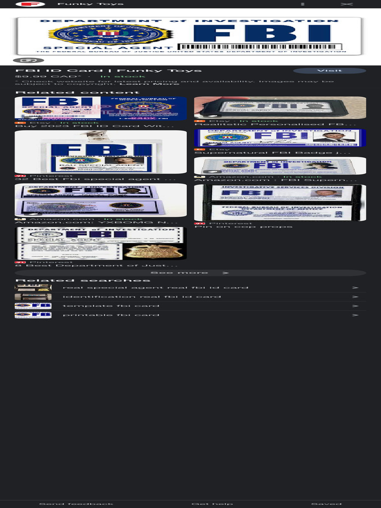 FBI Card Templates and Guidelines | PDF | Federal Bureau Of ...