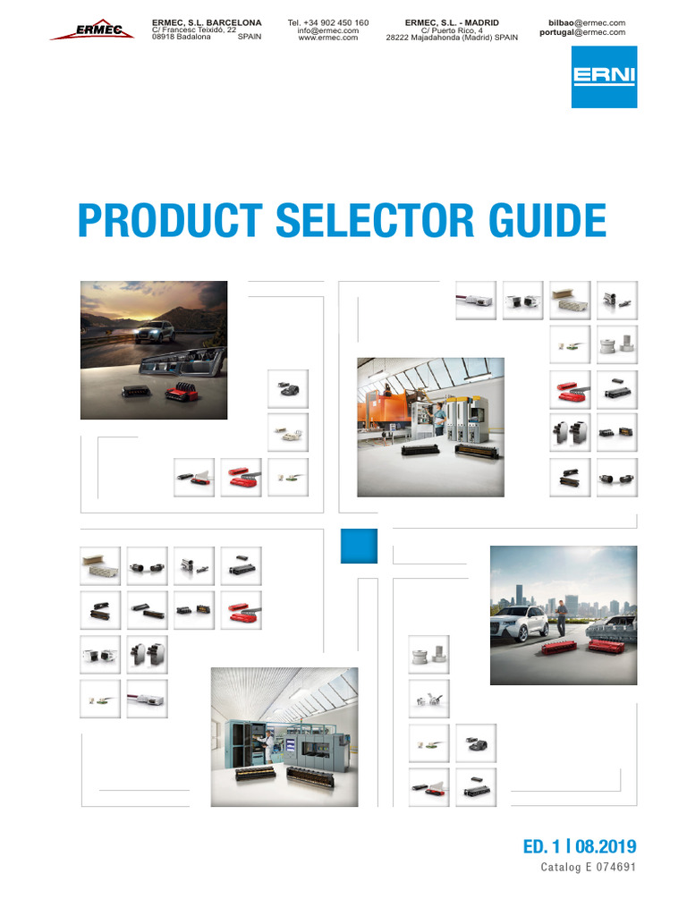 ERMEC Product Selector Guide 2019 | PDF | Electrical Components ...