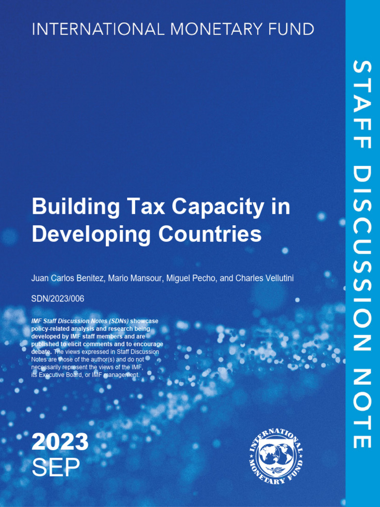 69 - FMI - Building - Tax - Capacity - Developing - Countries | PDF ...