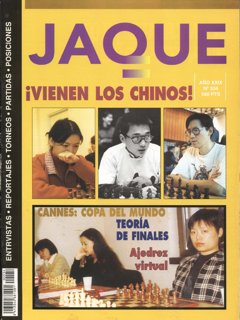 Revista Jaque No. 534 | PDF | Ajedrez