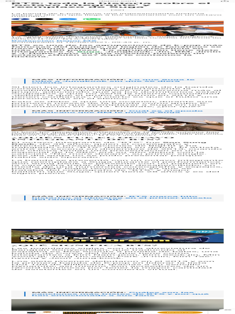 BTS y su Octavo Integrante: Historia de Son Sung Deuk | PDF | Grabación de sonido | Música pop