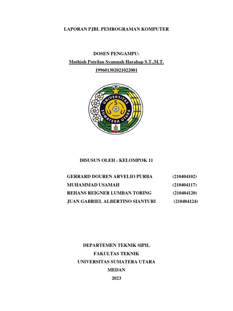 Laporan PJBL Kompu | PDF