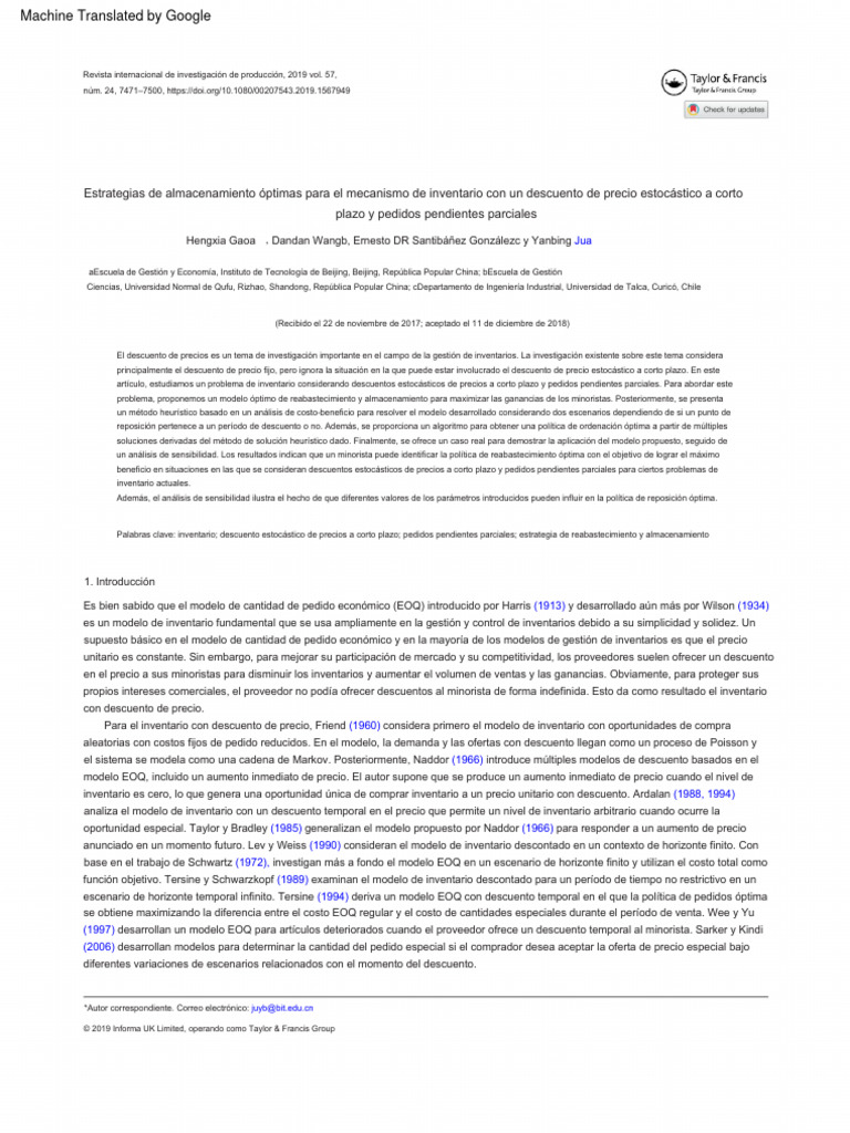 06 - Optimal Stocking Strategies For Inventory Mechanism | PDF ...