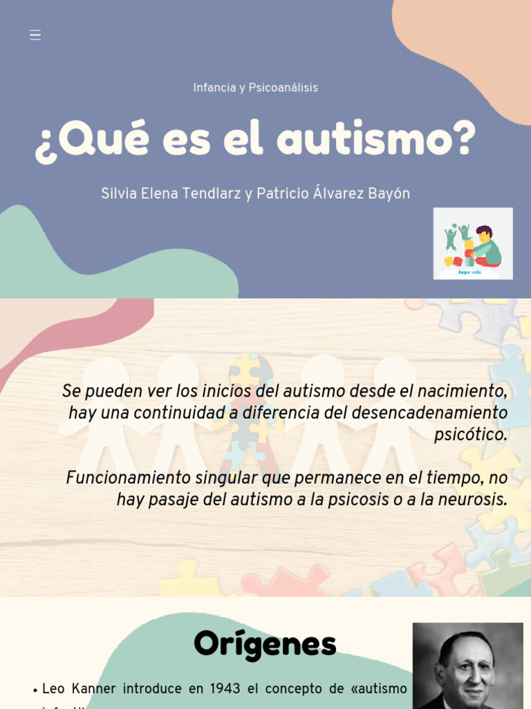 Comprendiendo el Autismo y sus Características | PDF | Espectro autista ...