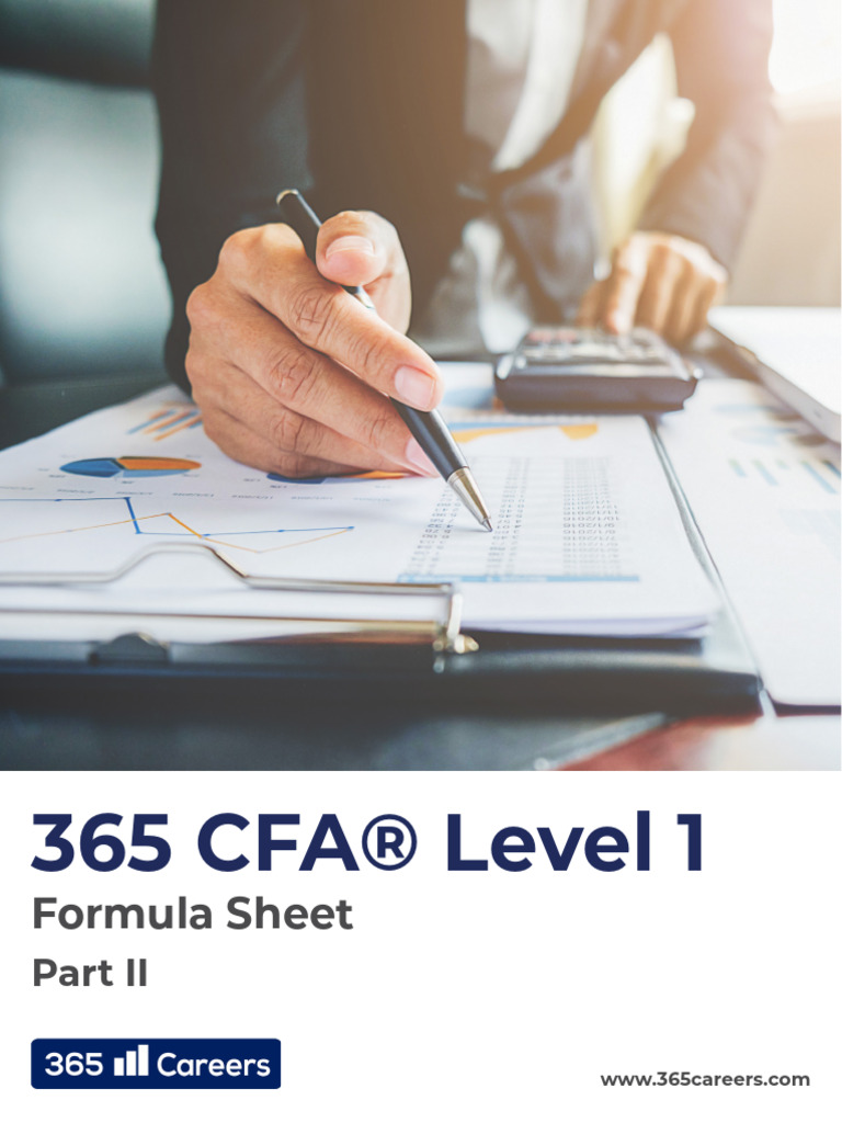 365+careers Formula+Sheet PART+2 | PDF | Free Cash Flow | Dividend