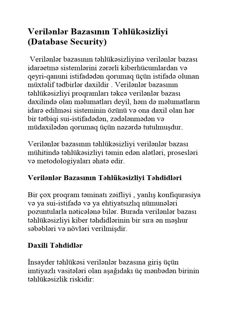Database Security Pdf