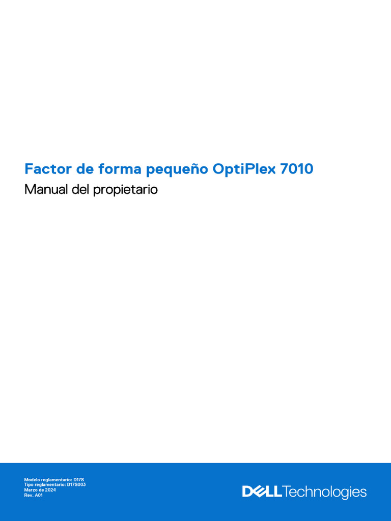Opti 7010 SFF Om Es XL | PDF | Ieee 802.11 | Unidad de estado sólido