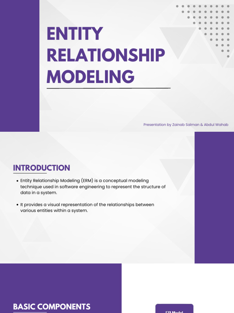 Entity Relationship Modeling - Presentation | PDF | Software ...