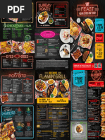 Tender Loving Cuisine Menu 2023/24 | PDF | Cheesecake | Curry