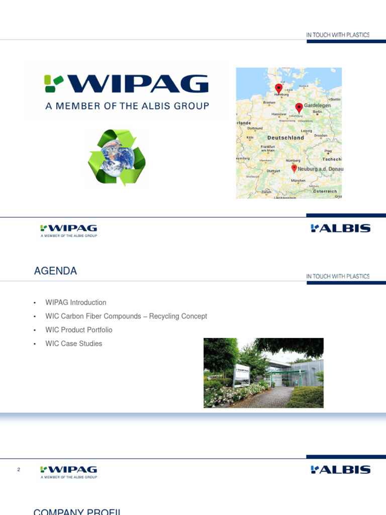 Presentation - WIPAG Carbon Compounds - 2019 | PDF | Recycling | Carbon