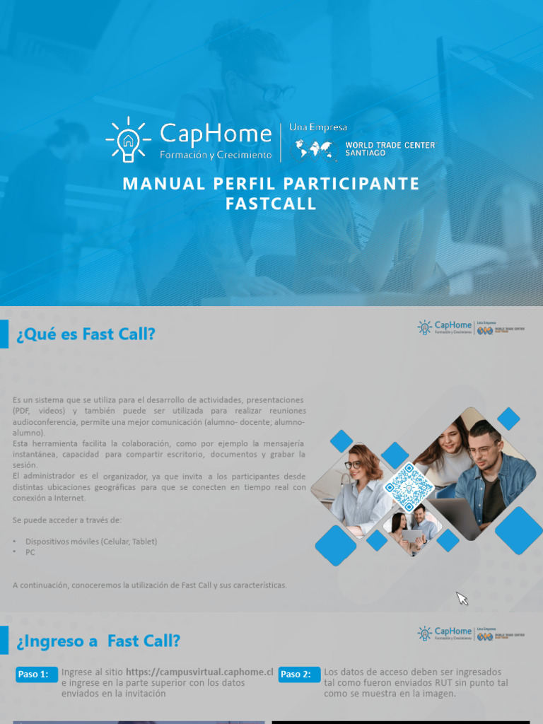 Guía de Uso para Fast Call | PDF | Chat en linea | Software