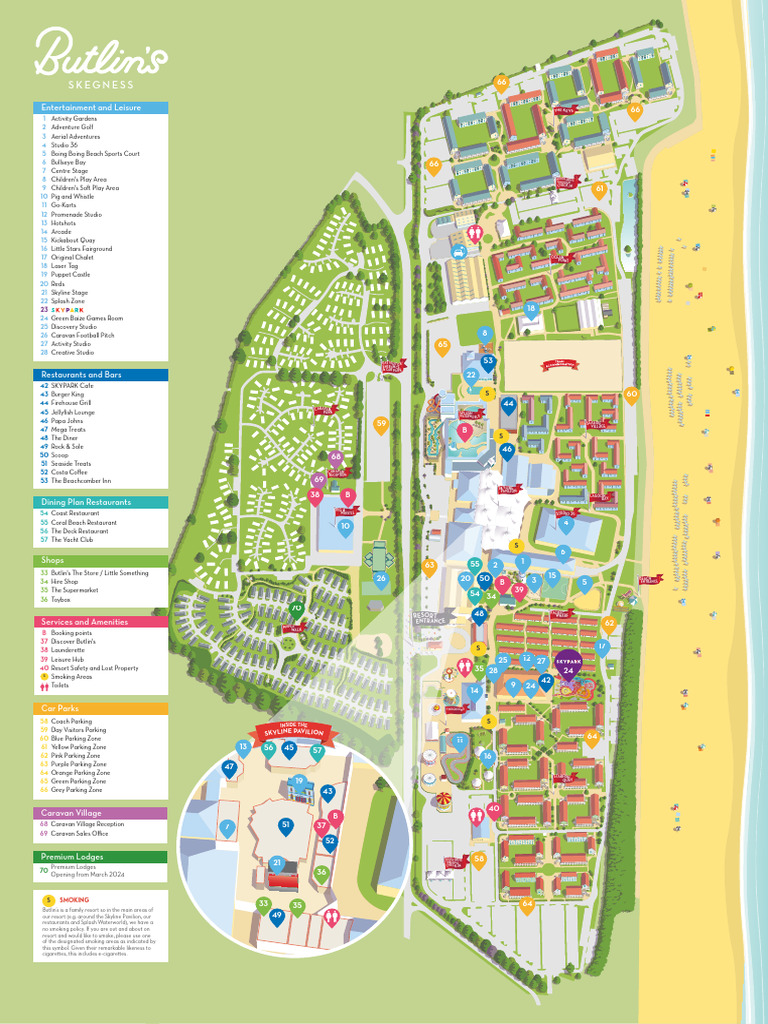 Skegness Resort Map Jan24 FAM | PDF