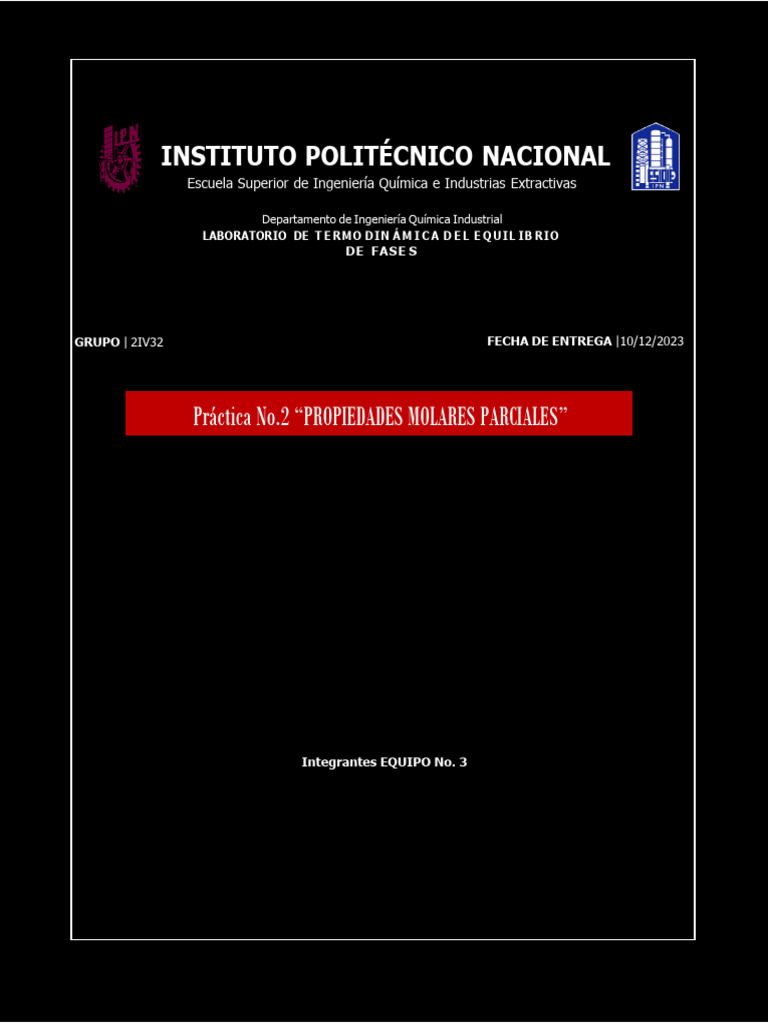 Práctica No.2 - TEF - Esiqie | PDF | Fase (materia) | Peso