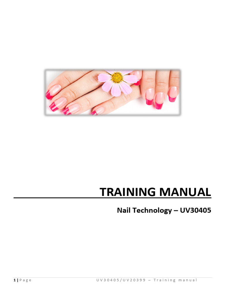 Nail Technology Training Manual Overview | PDF | Nail (Anatomy)