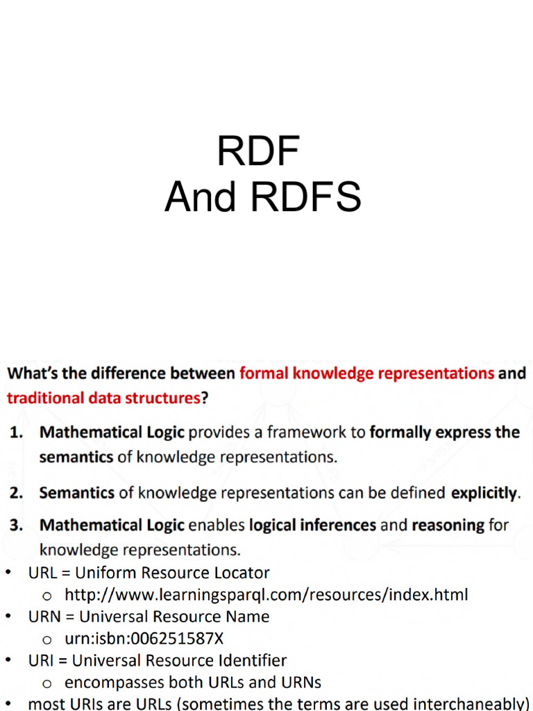 Ontologies and The Semantic Web Ain Shams University | PDF | Mathematical Logic | Programming ...