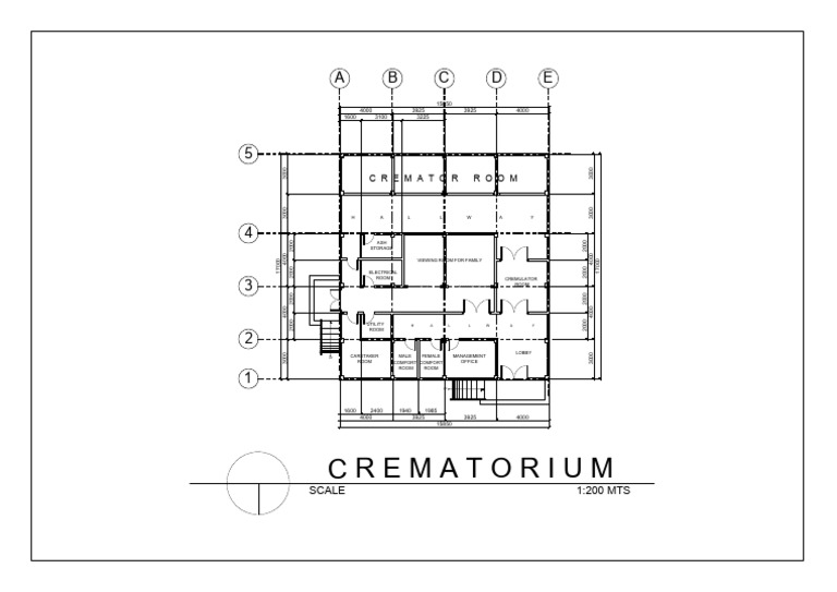 Crematorium Plan | PDF