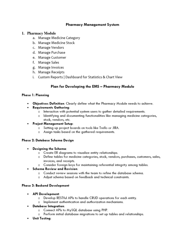 PMS Module & Plan for Developing | PDF | Ajax (Programming) | Java Script