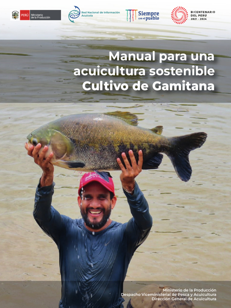 Manual de Gamitana | PDF | Acuicultura | Evaluación de impacto ambiental