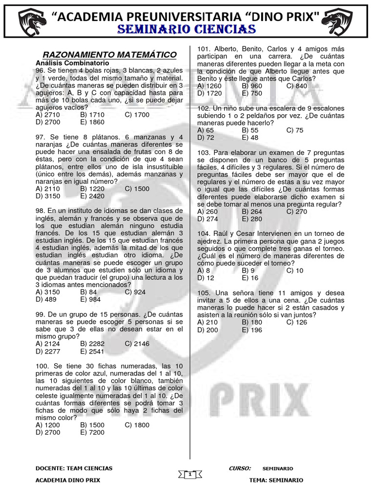 Repaso RM-1 | PDF | Métodos y materiales de enseñanza