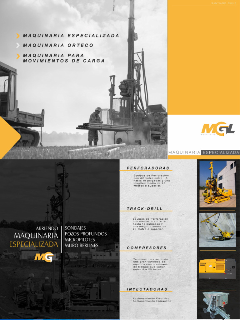 Brochure MGL Maquinaria2 | PDF