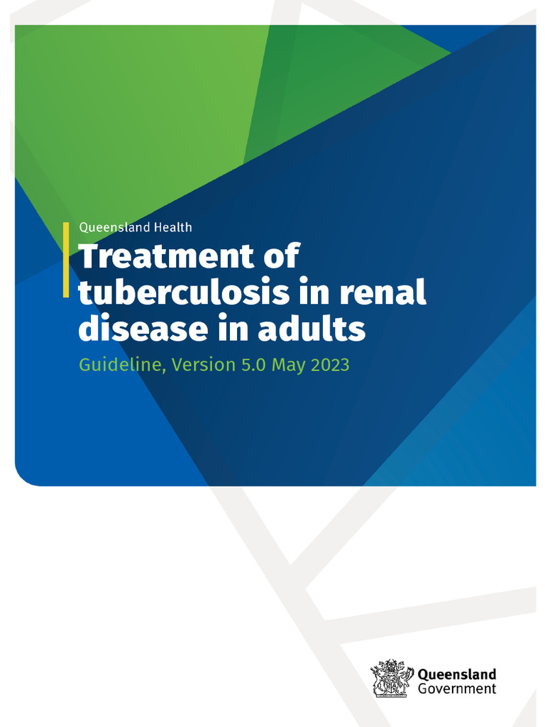 tb-guideline-renal | Download Free PDF | Tuberculosis | Health Sciences