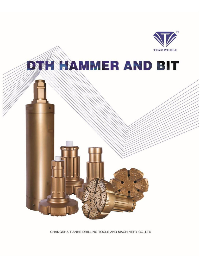 DTH HAMMER AND BITb | PDF | Piston | Cylinder (Engine)