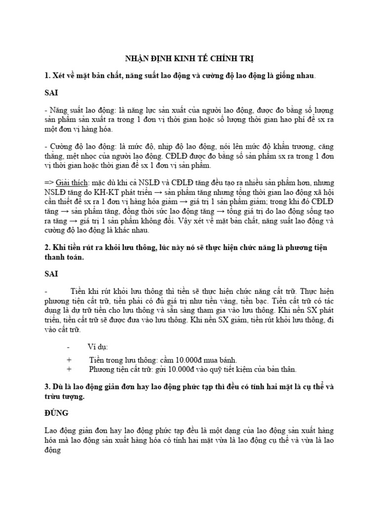 Nhận-Định-Ktct 3 | PDF