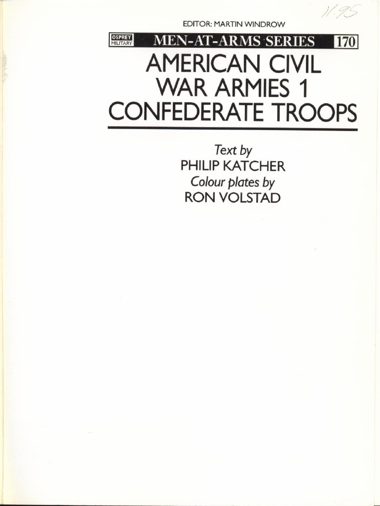Pagine Da ACW - Armies - 1 - CSA - Men - at - Arms - 170-2 | PDF