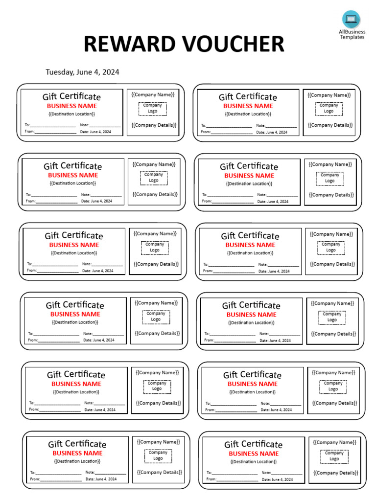 Reward Voucher | PDF | Business | Finance & Money Management